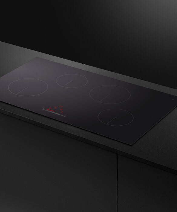 Fisher & Paykel CI904CTB1 90cm Series 5 4 Zone Induction Hob - Black ...
